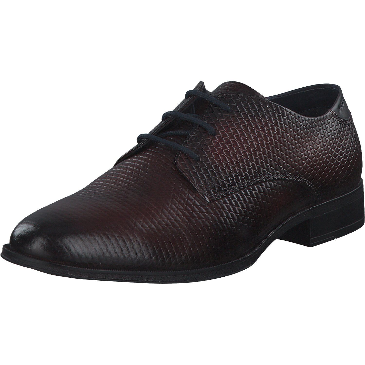 bugatti Zavinio Schnürschuh, dark red
