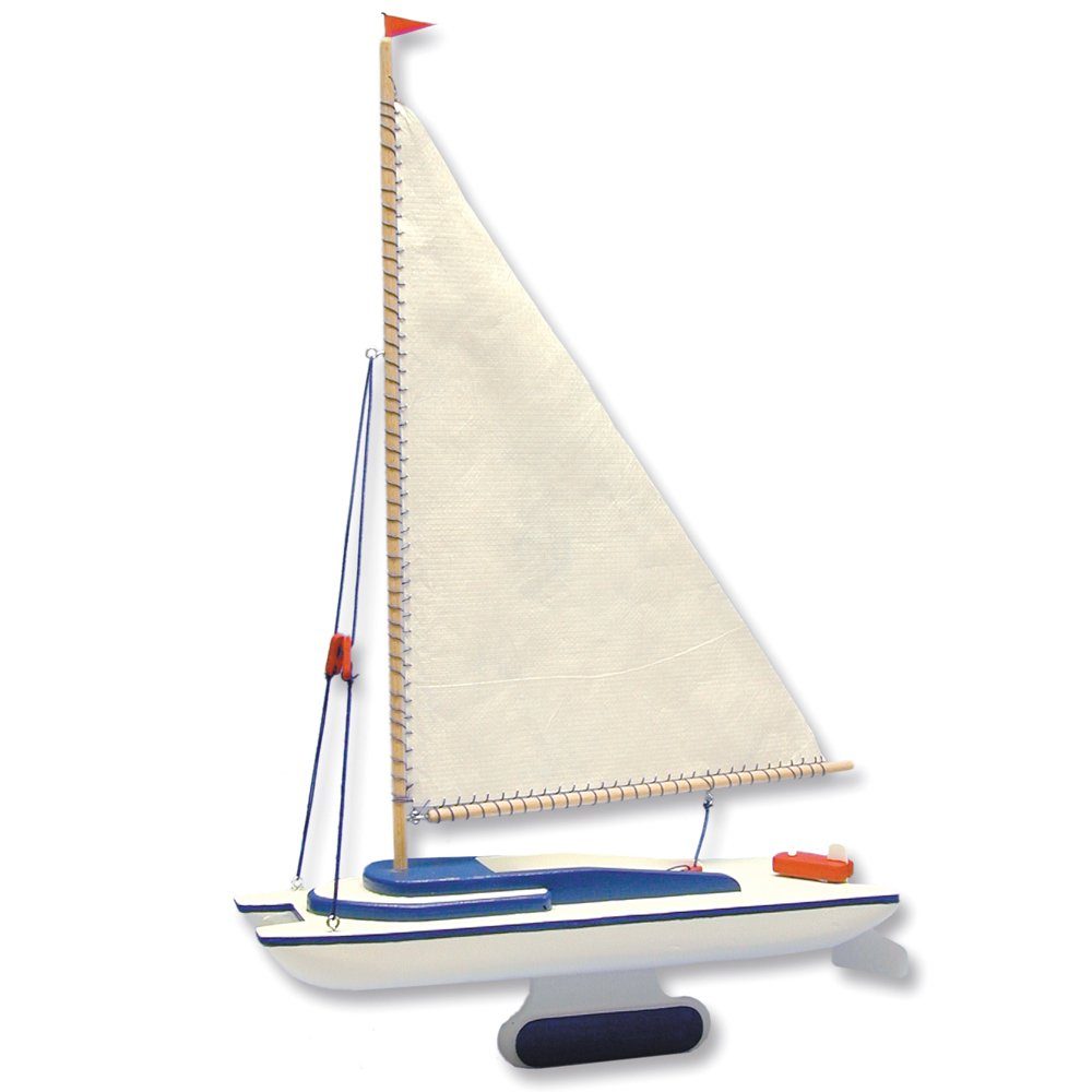 Matches21 Home And Hobby Holzbaukasten Segelboot Katamaran Bausatz Kinder