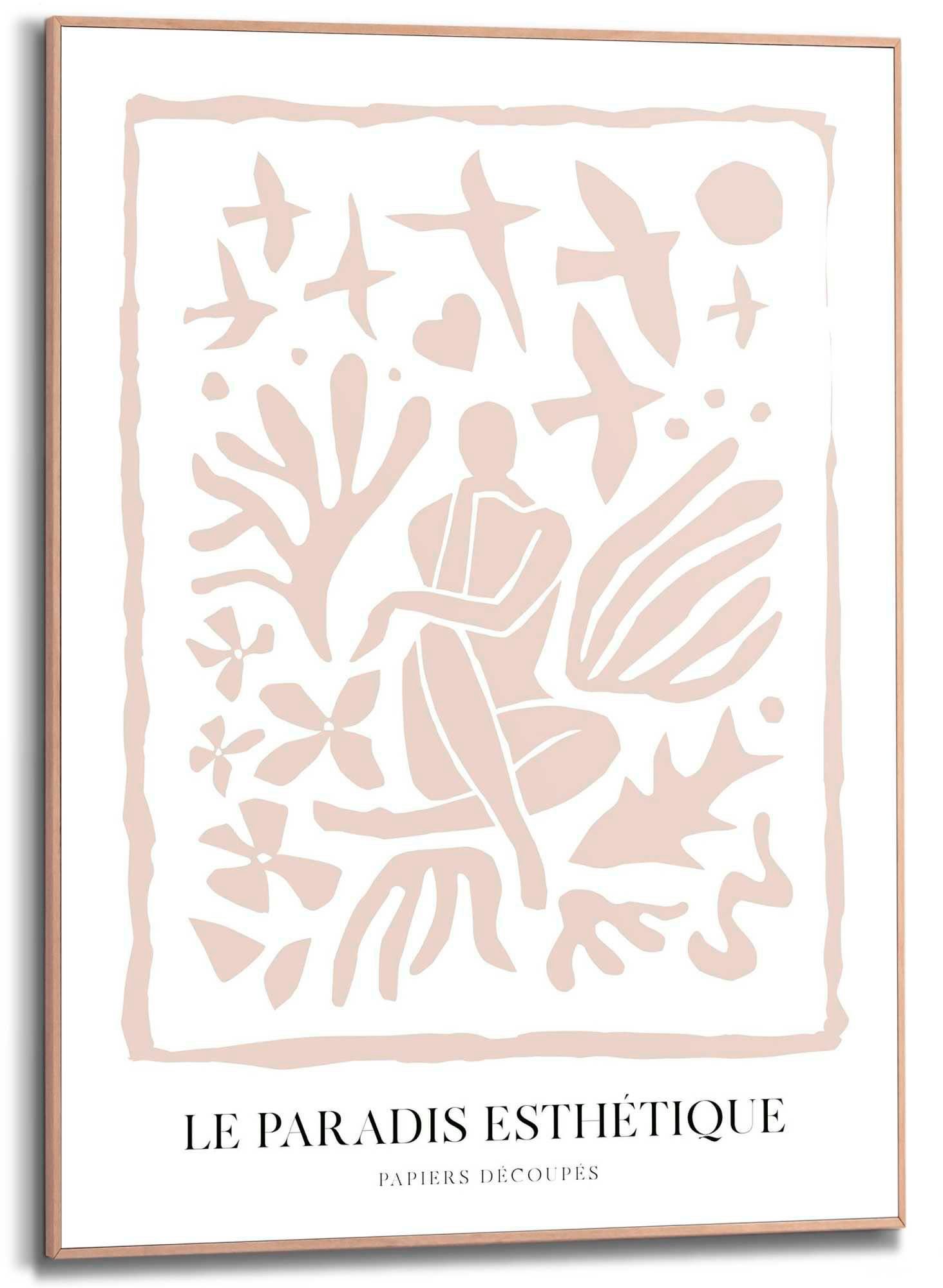 Reinders! Poster Le Paradis Esthétique, Print