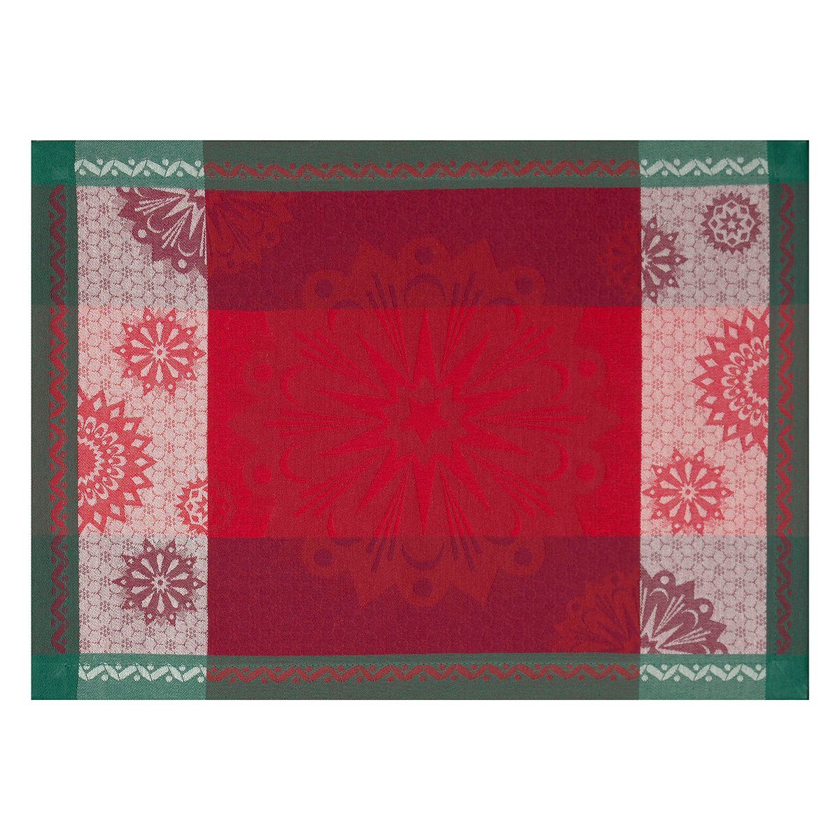 Platzset Tischsets 2x Set Lumière DÉtoiles Rubis 36x50 Cm Le