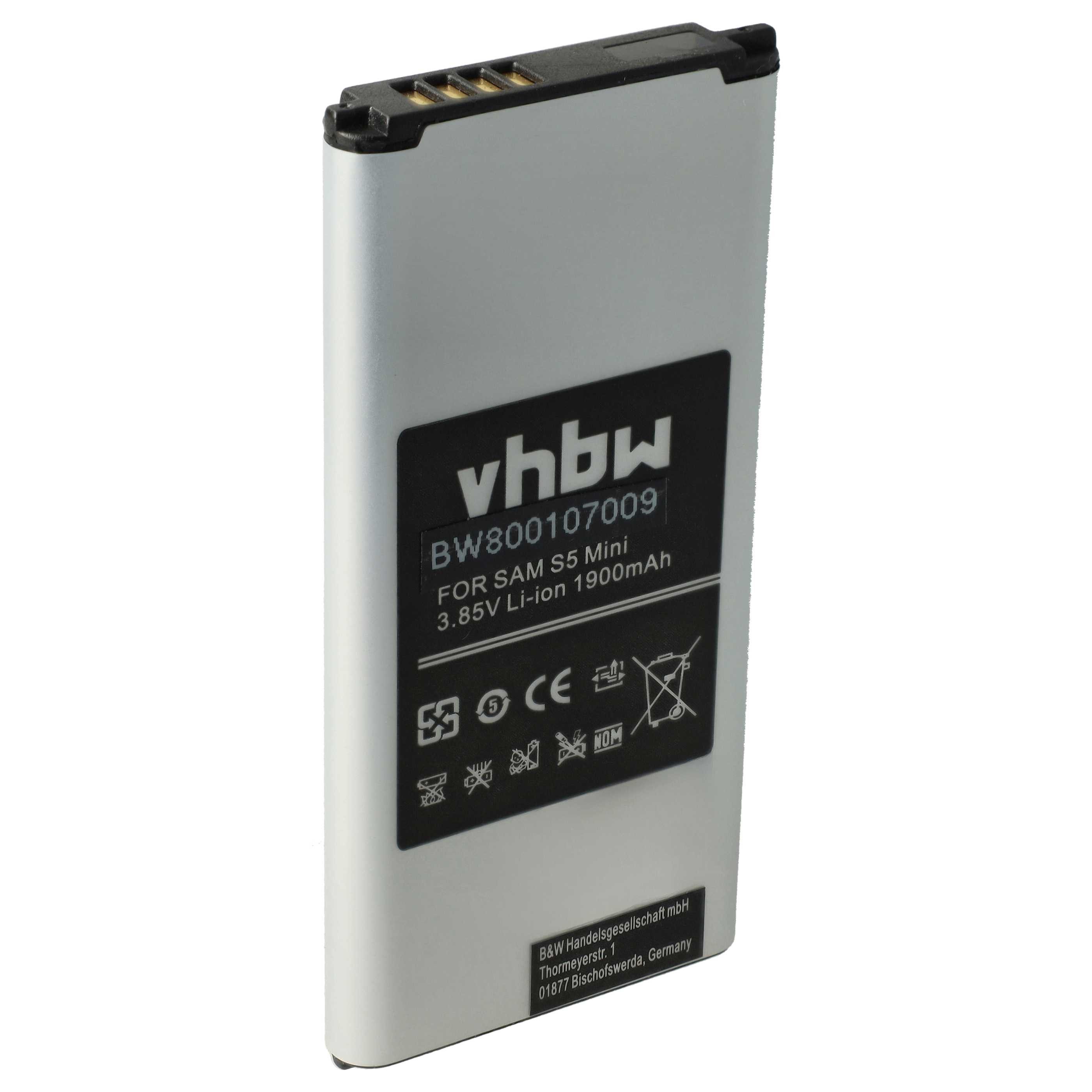 vhbw Akku Ersatz für Samsung EB-BG8000BBE, EG-BG800BBE, EB-BG800CBE für Smartphone-Akku Akku Li ...