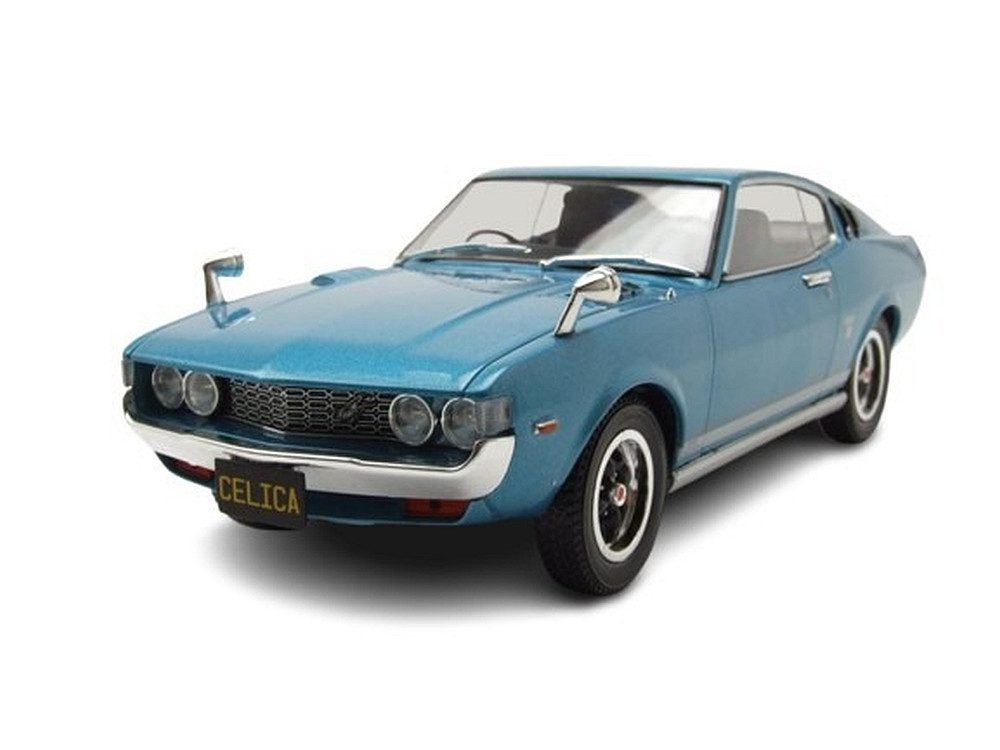 Whitebox Modellauto Toyota Celica LB 2000 GT RHD 1973 türkis metallic, Maßstab 1:24