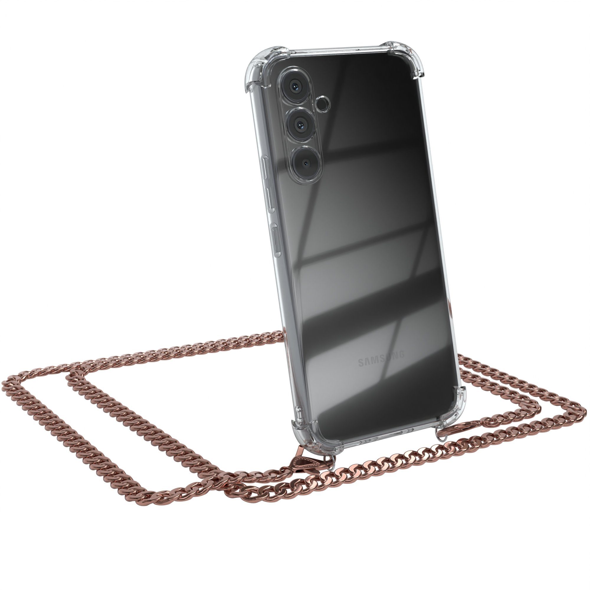 Eazy Case Handykette 2in1 Metallkette Für Samsung Galaxy A54 64 Zoll