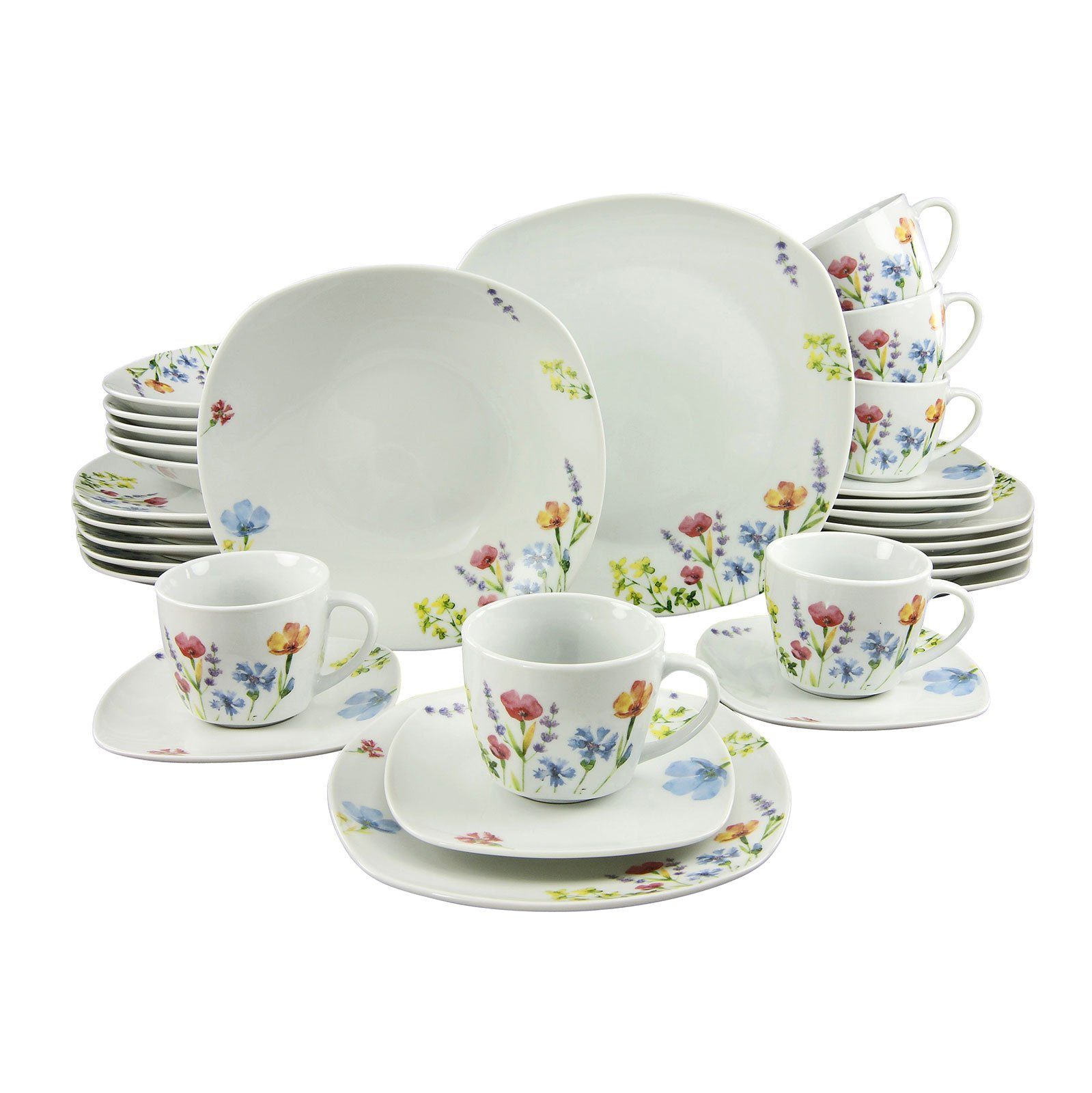 Creatable Tafelservice 20235 Serie Square Betterwhite Julia