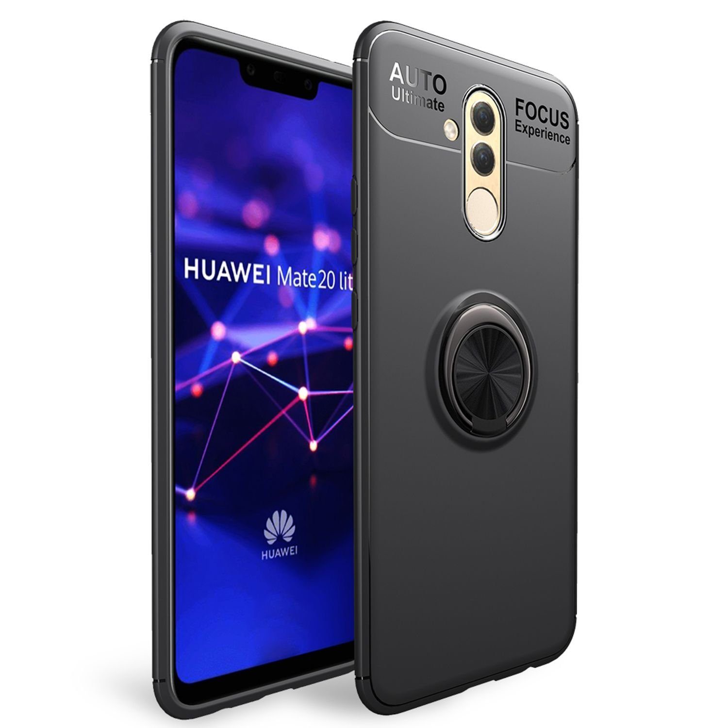 Nalia Smartphone Hülle Huawei Mate 20 Lite Matte Silikon Hülle Mit