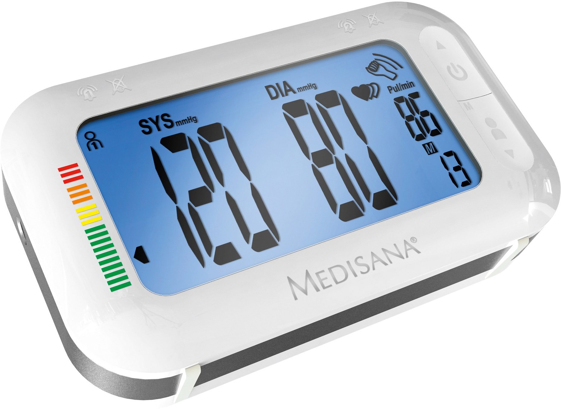 Medisana, Oberarm-Blutdruckmessgerät, M51296 BU 575 connect online ...