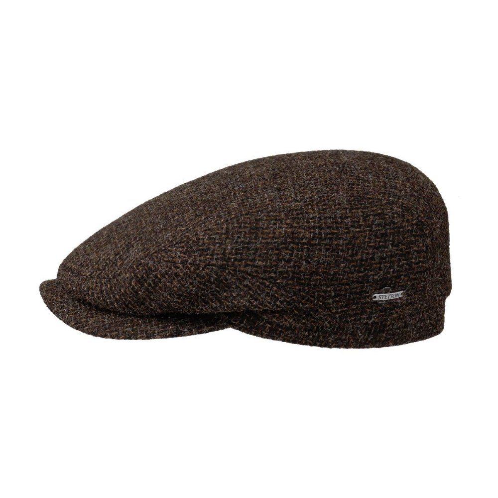Stetson Flat Cap (1-St) Flatcap mit Schirm, Made in the EU, Wintermütze ...