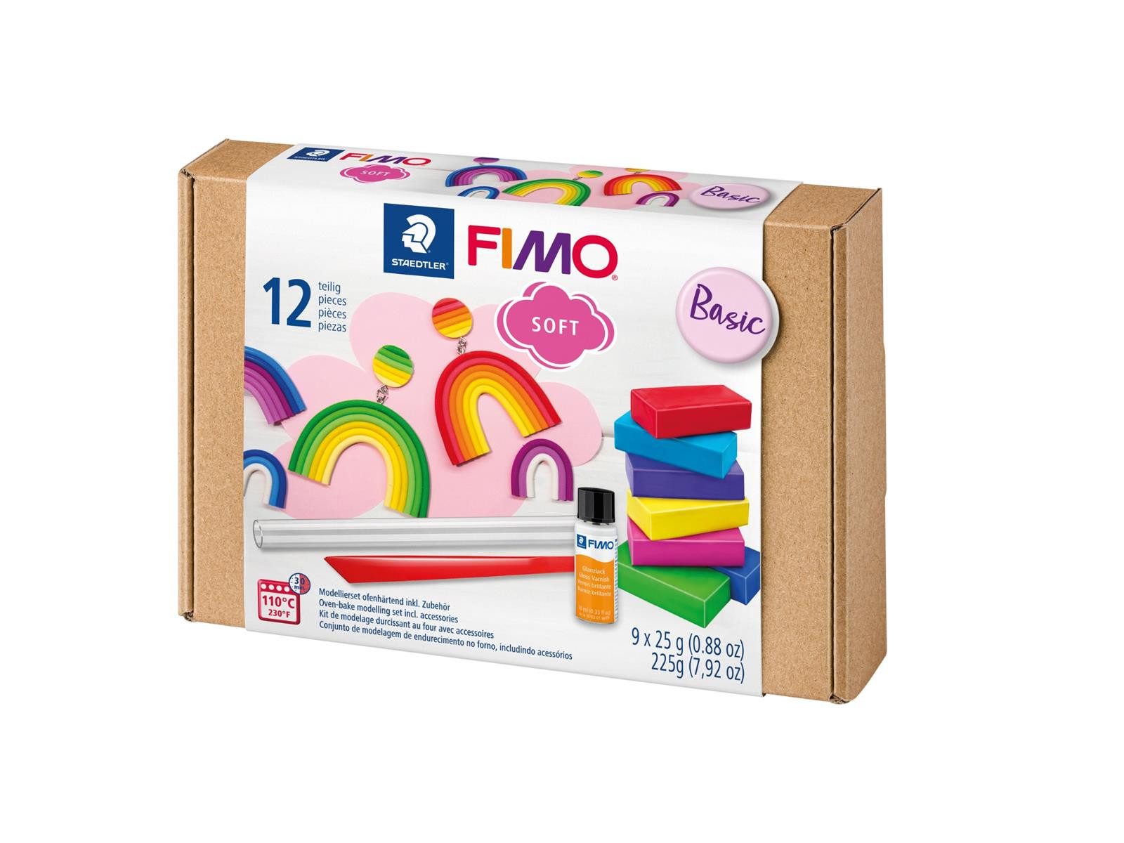 STAEDTLER Modelliermasse STAEDTLER FIMO soft 8023 Modelliermasse-Set ...
