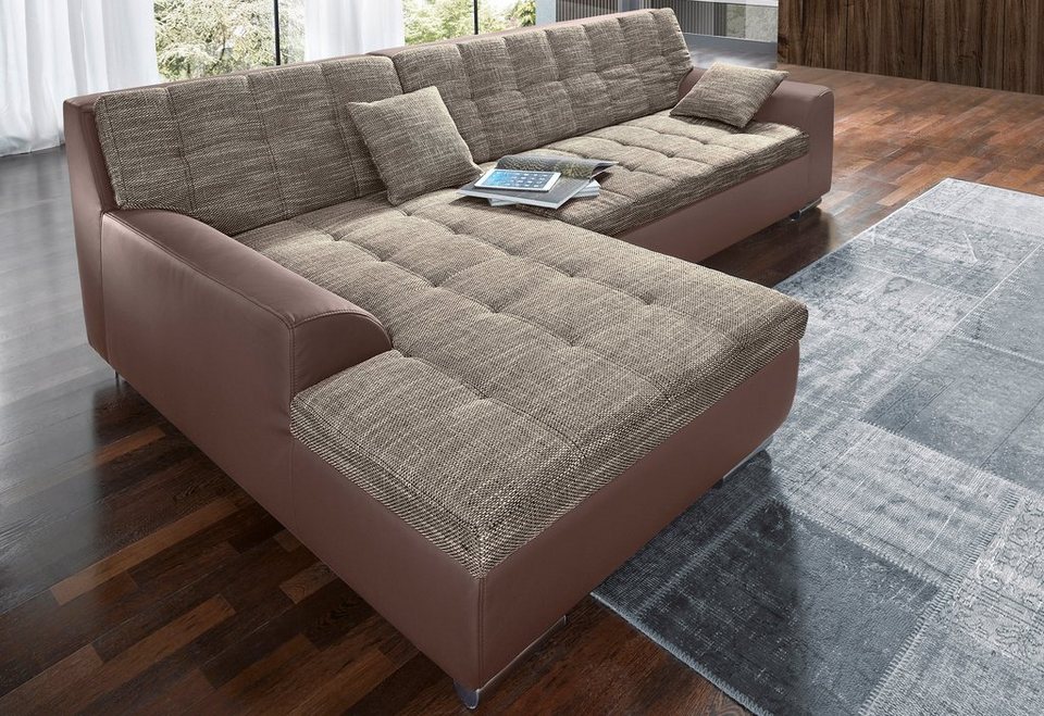 Domo Collection Ecksofa Wahlweise Mit Bettfunktion Online Kaufen Otto