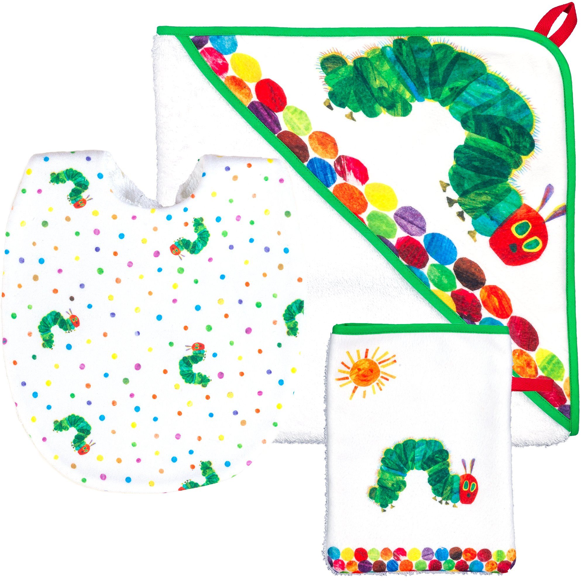 Smithy Handtuch Set 3 Tlg Mit Der Raupe Nimmersatt Frottee Spar Set