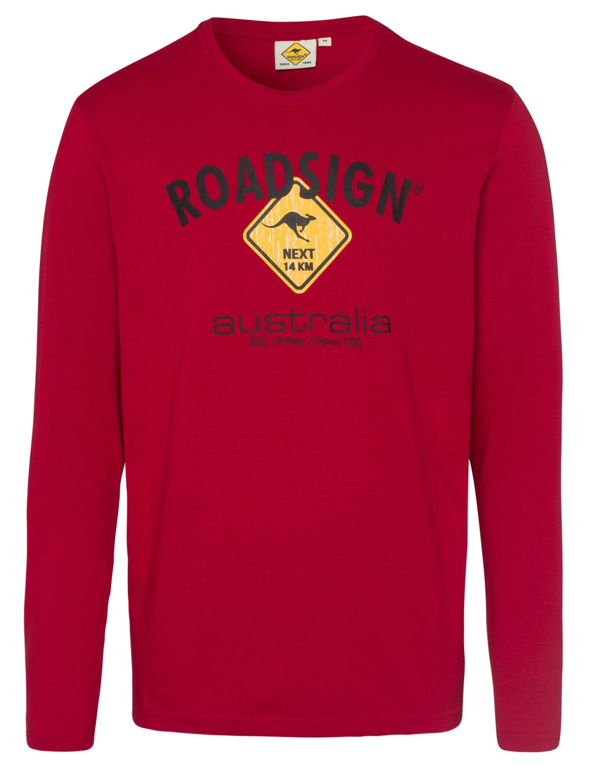 Roadsign Australia Langarmshirt Roadsigner 1 Tlg Mit Marken Print