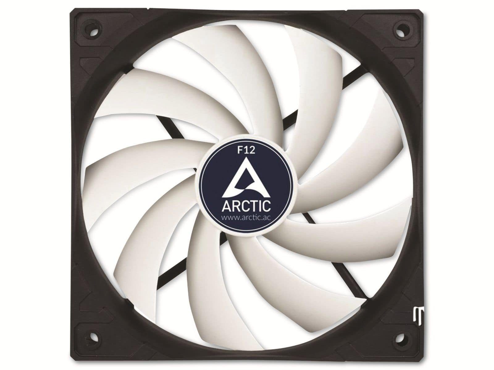 Arctic CPU Kühler ARCTIC Lüfter F12, 120x120x25, schwarz