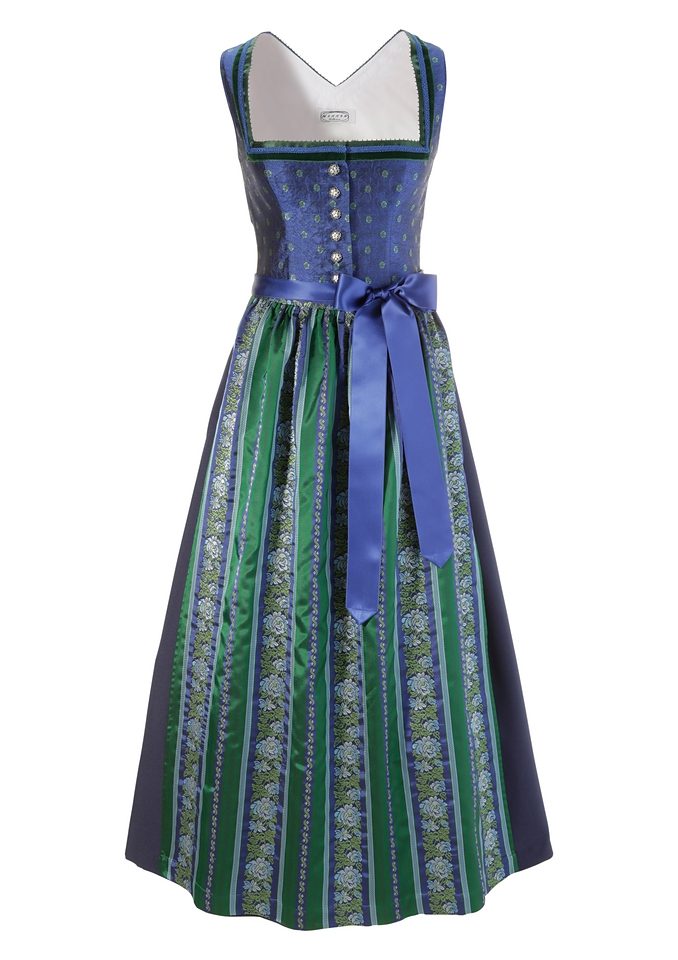 Dirndl lang mit Samtborte um den Ausschnitt, Hannah online kaufen | OTTO