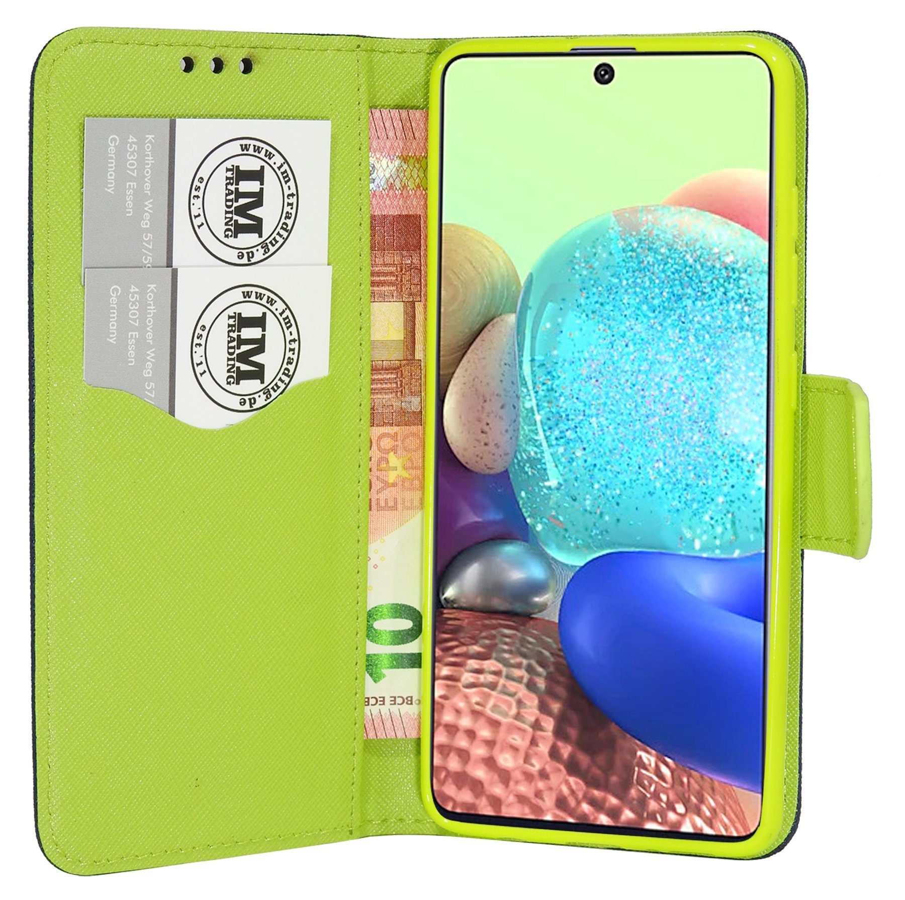 Cofi1453 Handyhülle Hülle Tasche Für Samsung Galaxy A71 Kunstleder
