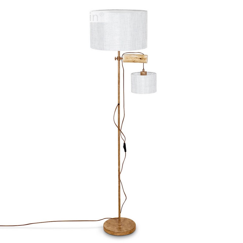 Hofstein Stehlampe Colleberardi Stehlampe Aus Metallstoff In