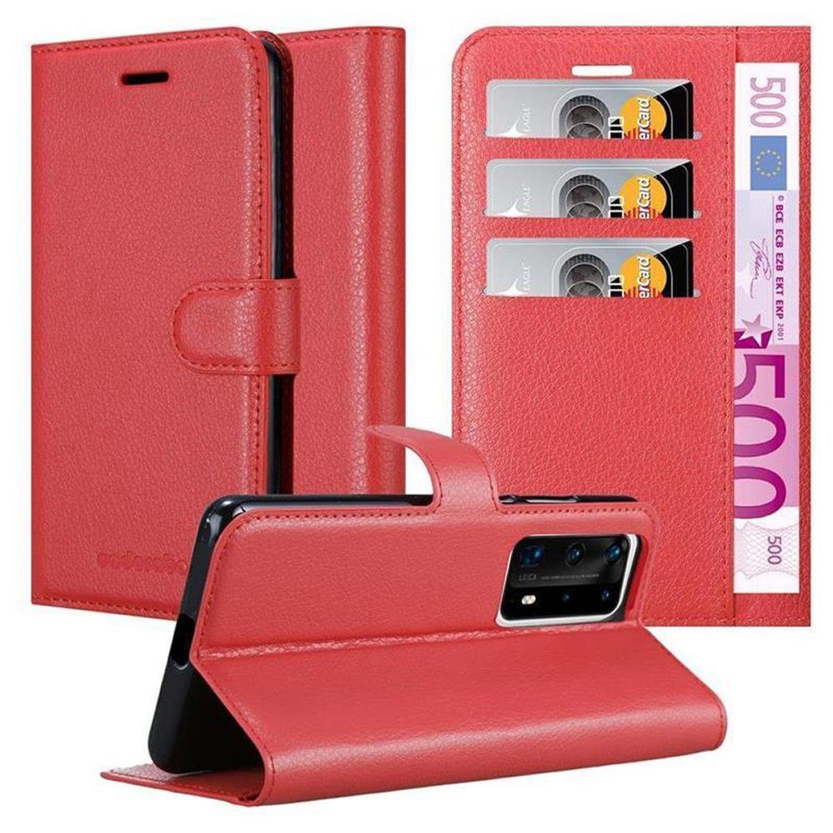 Cadorabo Handyhülle Book Stand Huawei P40 Pro P40 Pro Klappbare