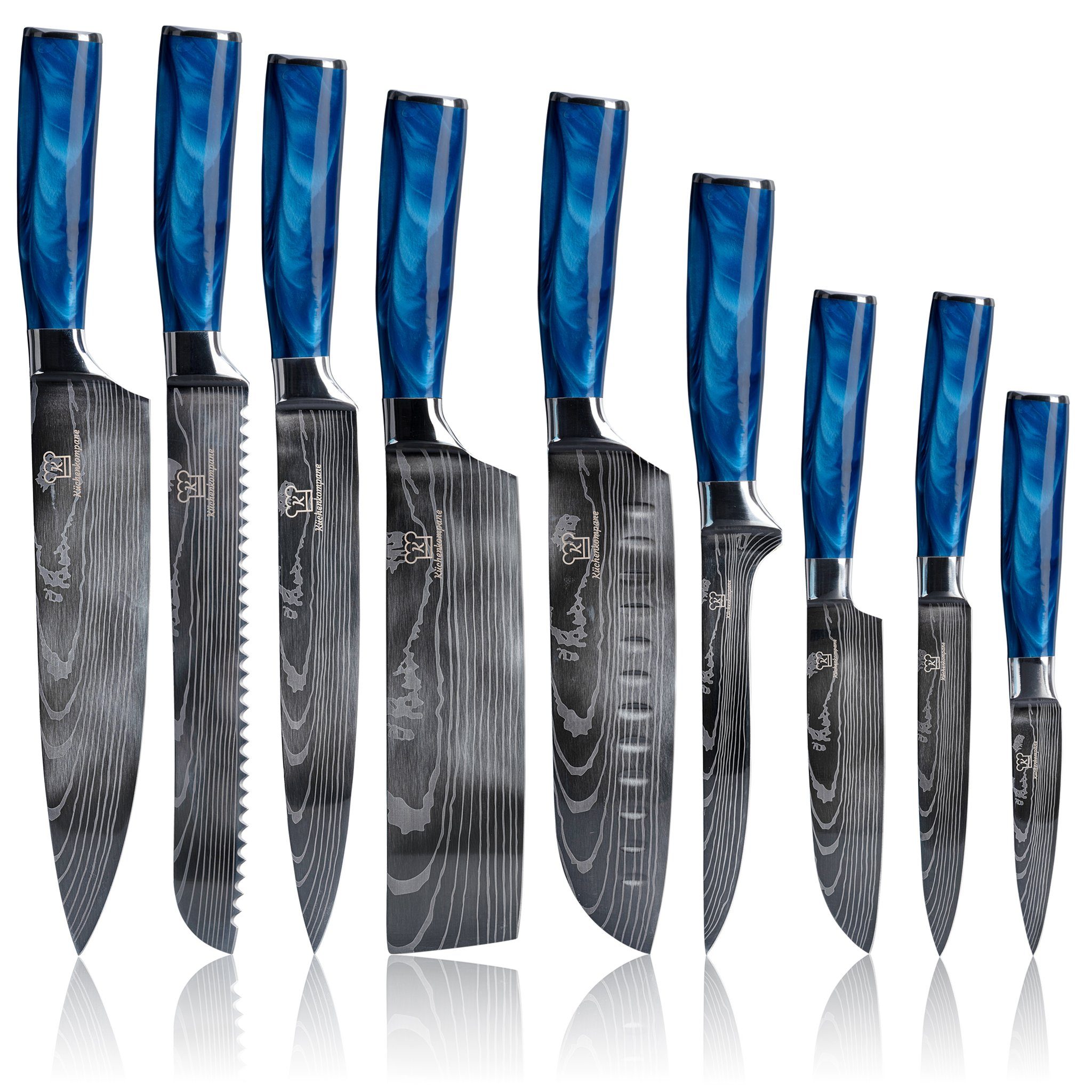 Küchenkompane Kochmesser KÜchenkompane Messerset Küchenmesser