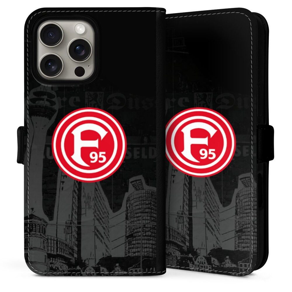 DeinDesign Handyhülle Fortuna Düsseldorf Offizielles Lizenzprodukt Logo Fortuna Logo City, Apple ...