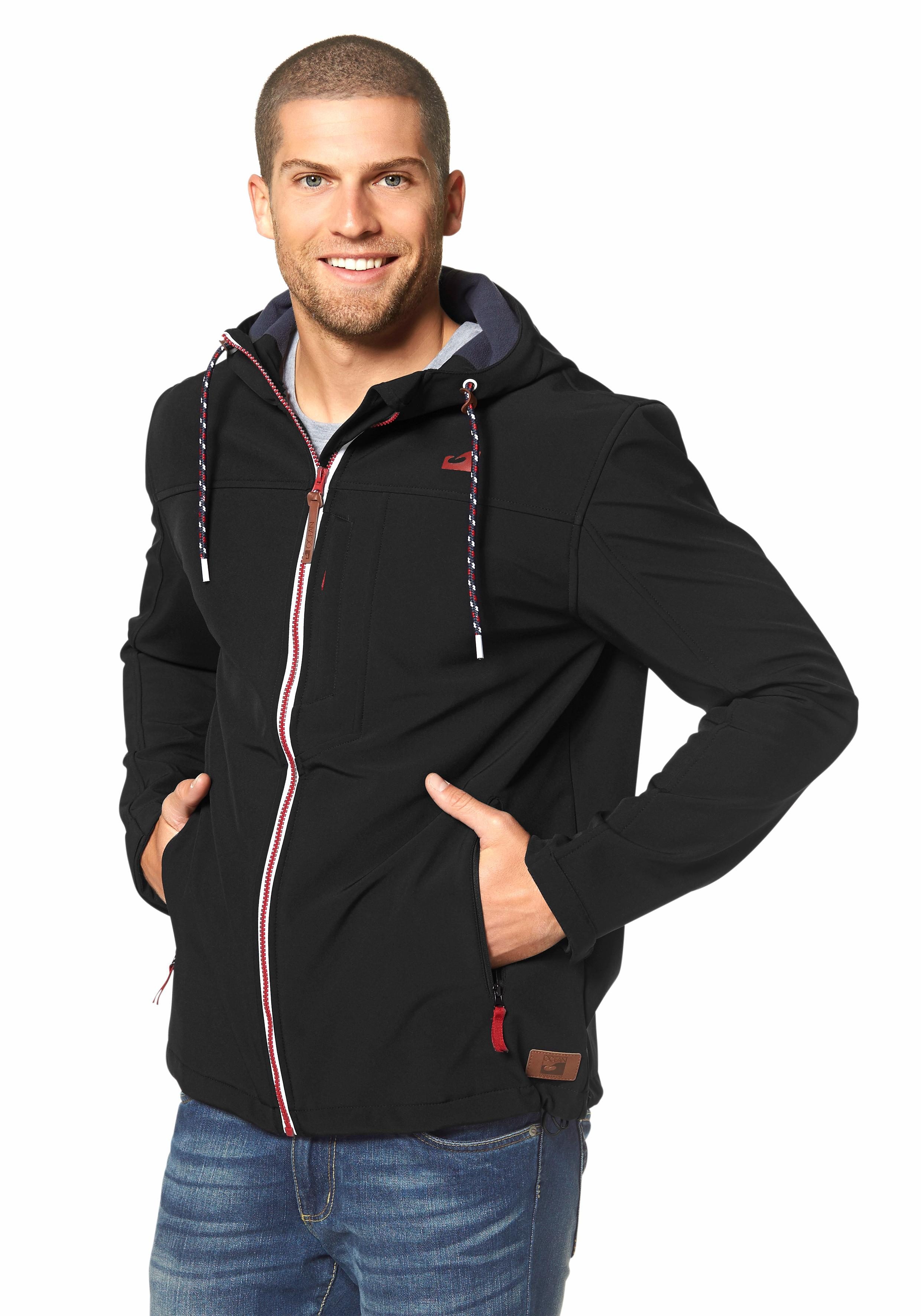 Ocean Sportswear Softshelljacke Atmungsaktiv Winddicht