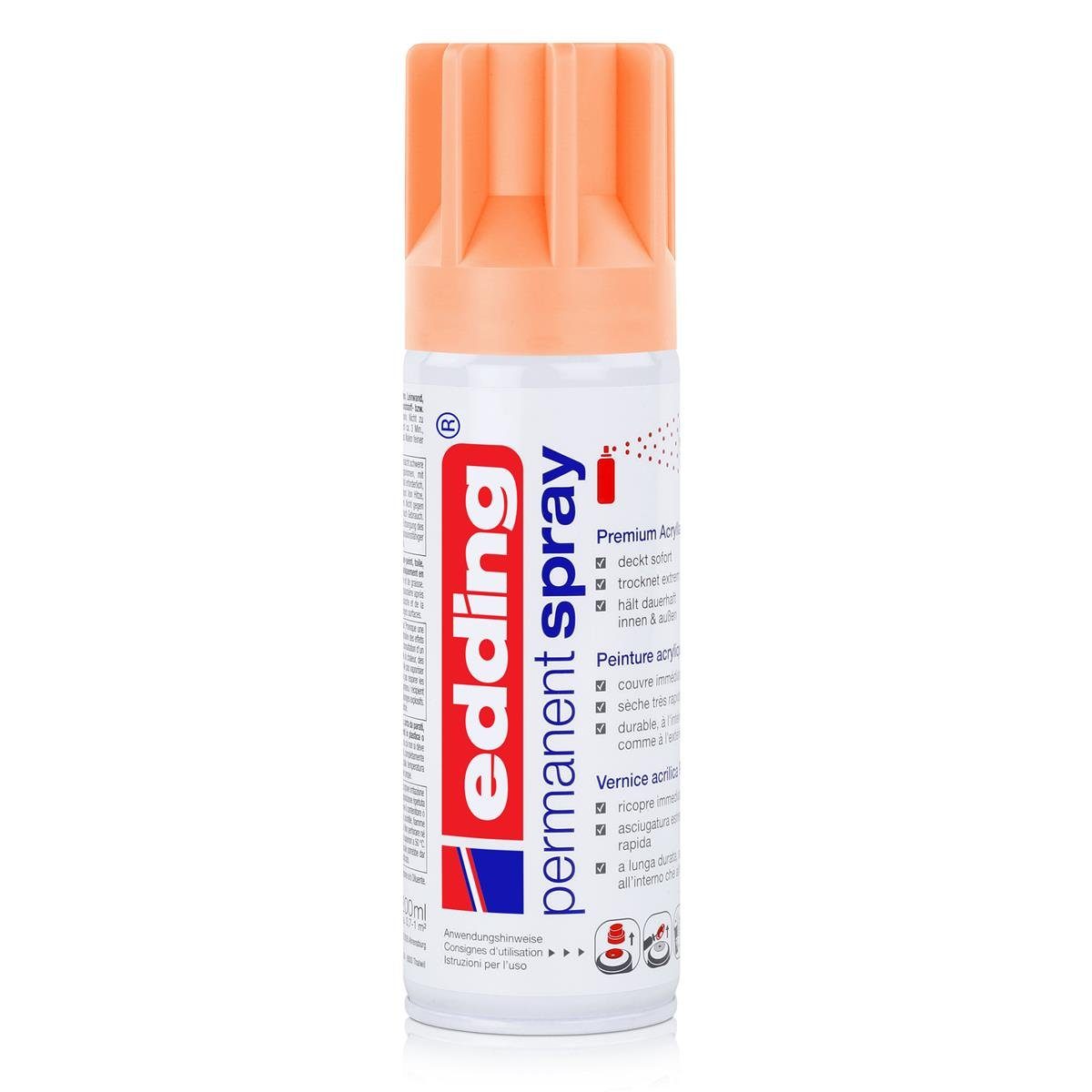 edding Sprühfarbe Permanent Spray powdery peach 200 ml Acryllack