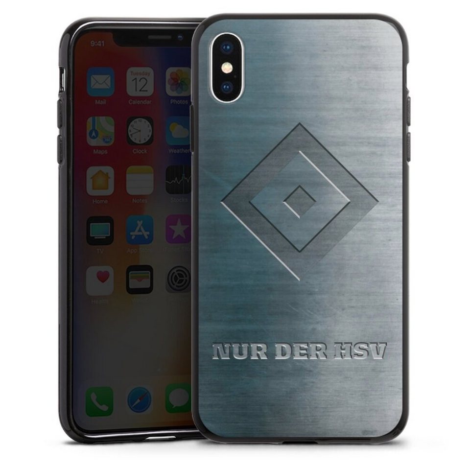 Deindesign Handyhülle Nur Der Hsv Metalllook Apple Iphone Xs Max
