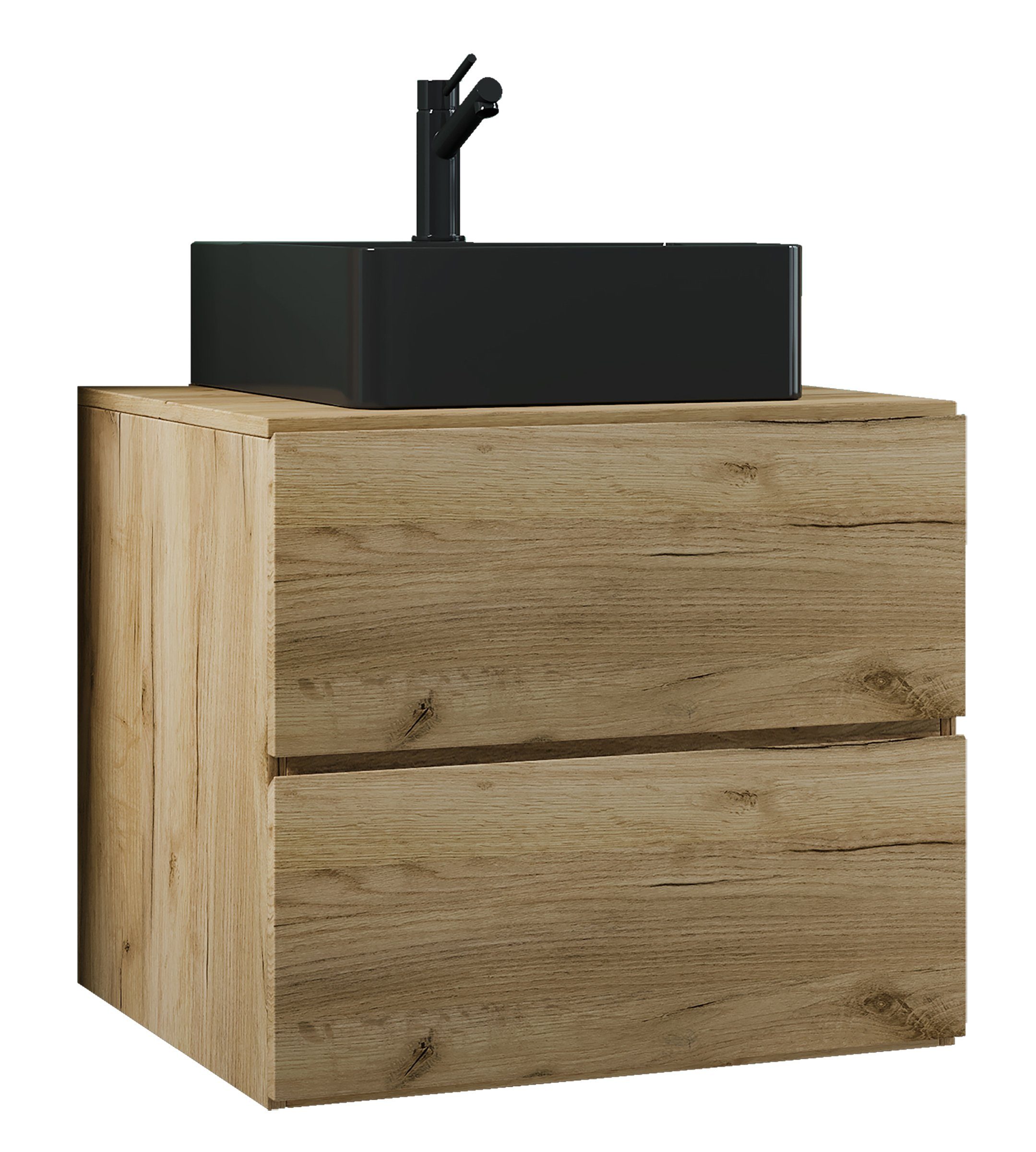 VCM Waschtisch 2-tlg. Waschplatz Waschtisch Lendas S Schublade BL ...