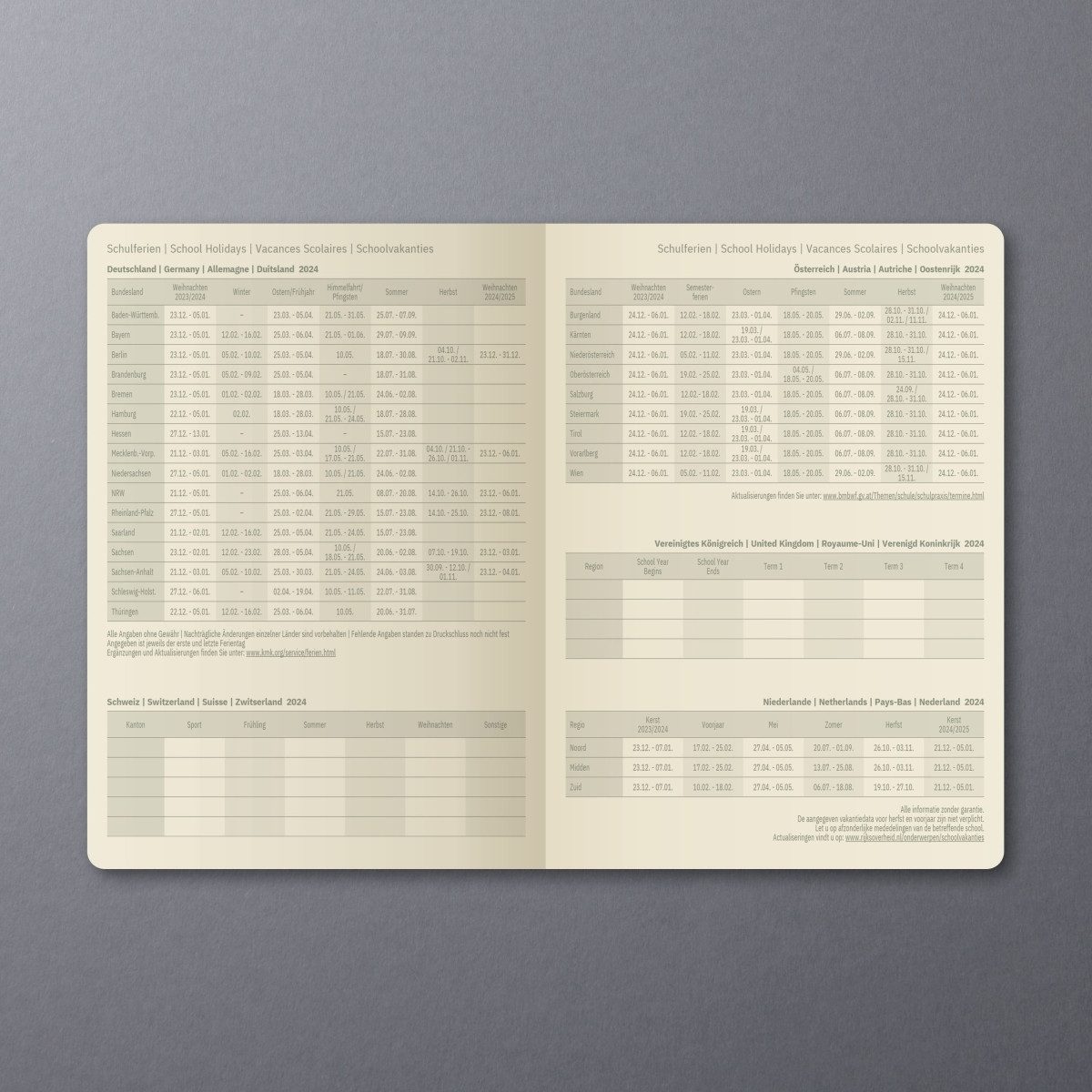 Sigel Buchkalender Wochenkalender Conceptum 2024 ca. A6 1 Woche/2 ...