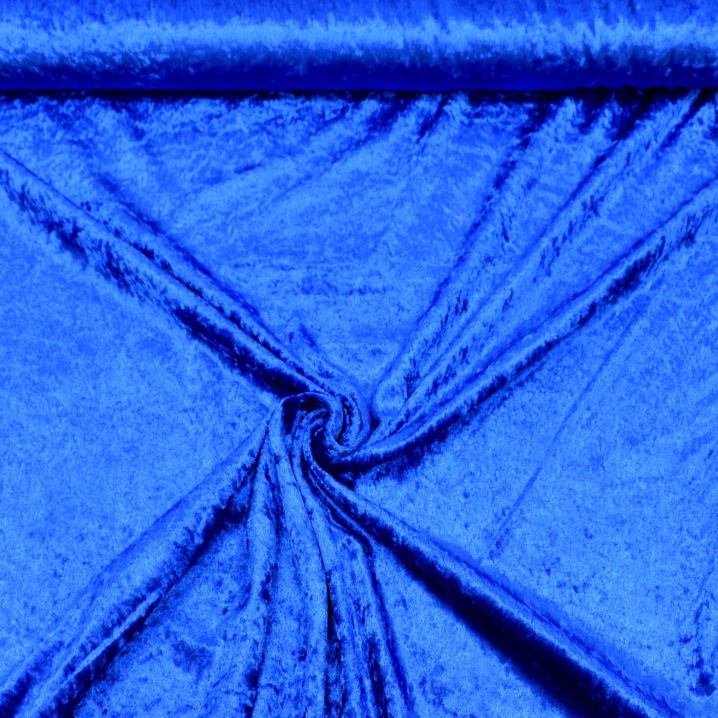 MAGAM-Stoffe Stoff "Katharina", Pannesamt glänzender Samt Kleidung ...