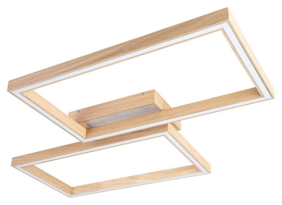 Spot Light Led Deckenleuchte Rowin B 83 X T 67 Cm 2 Flammig Braun