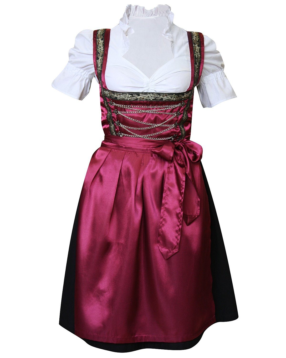 Edelnice Dirndl, Material: Obermaterial: 100% Polyester, Innenmaterial ...