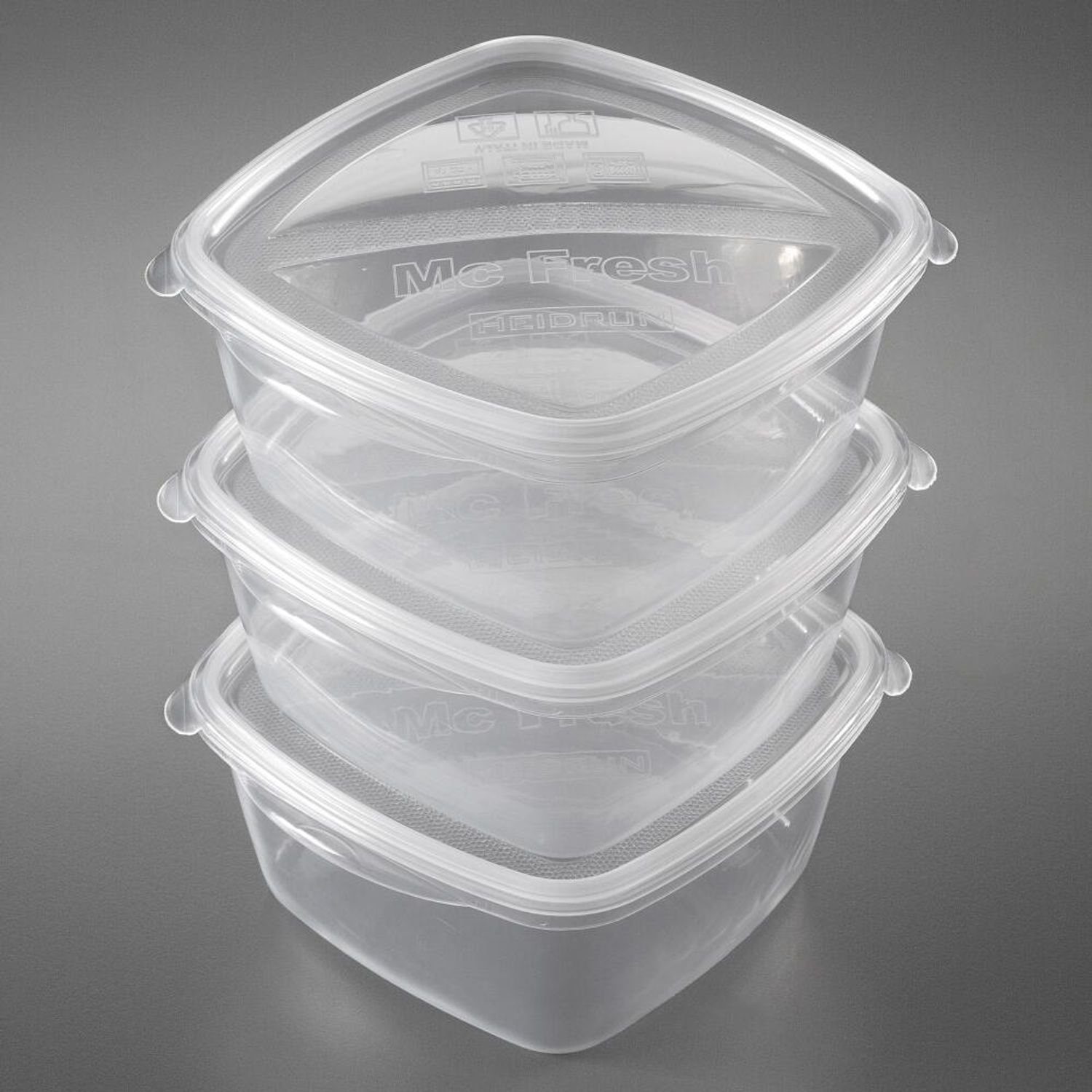Heidrun Vorratsdose 12x Mcfresh Frischhaltedosen 3er 09l Lunchbox Set