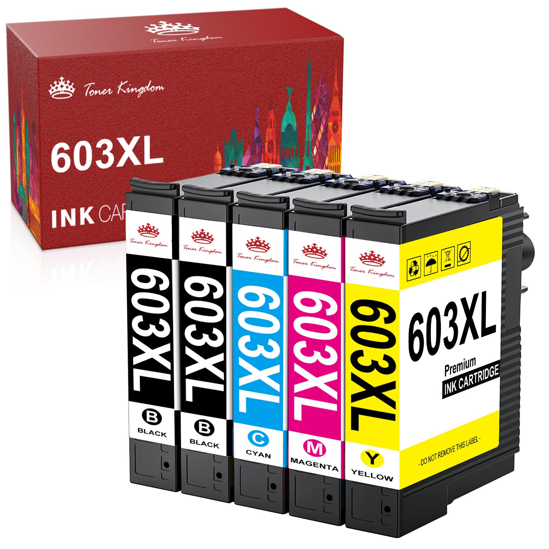 Toner Kingdom Xxl 58er Kompatible Für Epson 603 603xl Xp 2100 3100
