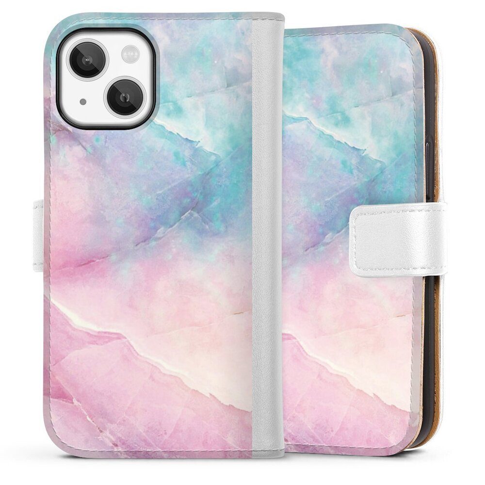 Deindesign Handyhülle Marmor Abdruck Pastell Iridescent Marble Apple