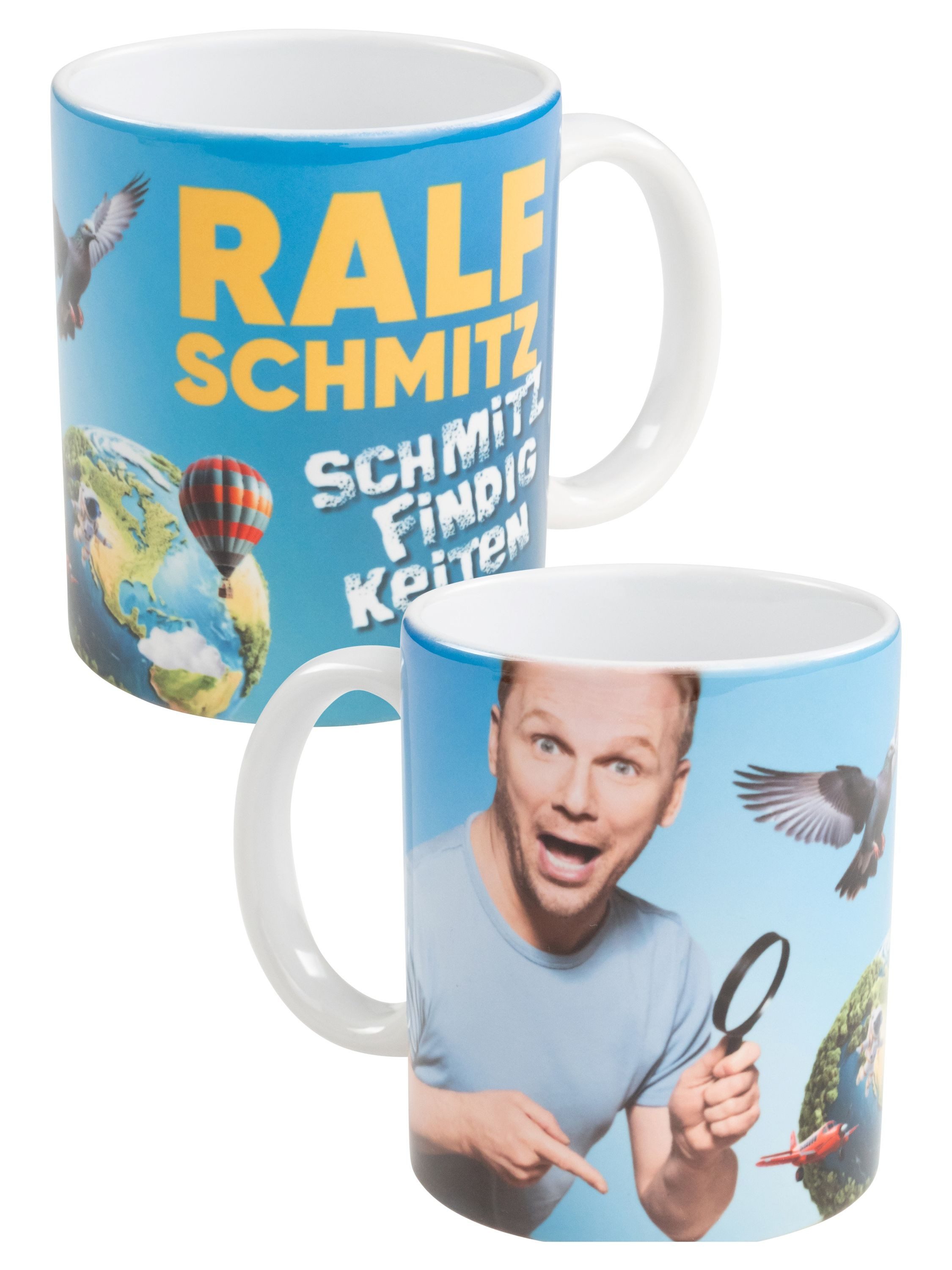 United Labels® Tasse Ralf Schmitz Tasse Schmitzfindigkeiten Kaffeetasse