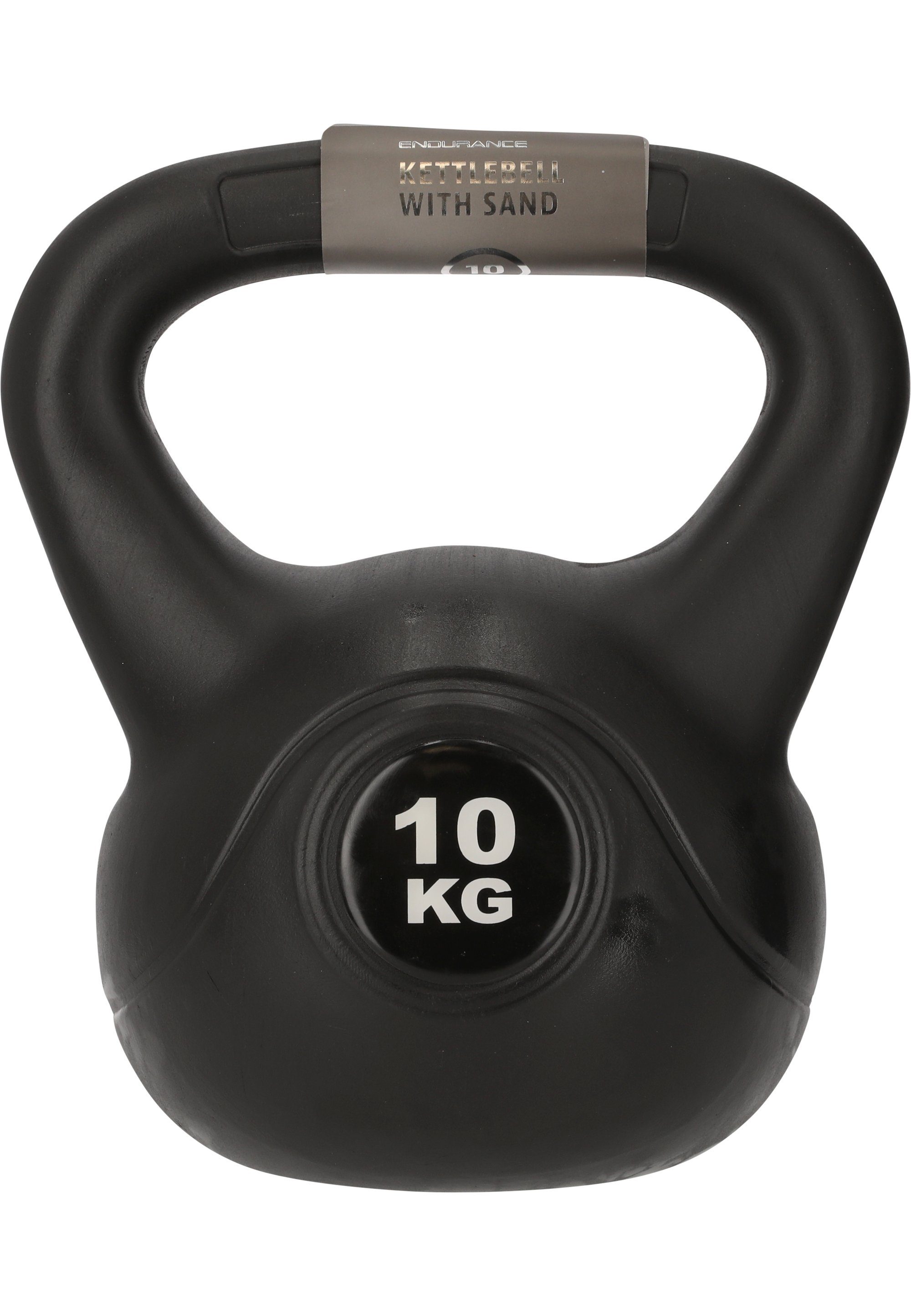 ENDURANCE Kettlebell, mit 10 Kilogramm Gewicht