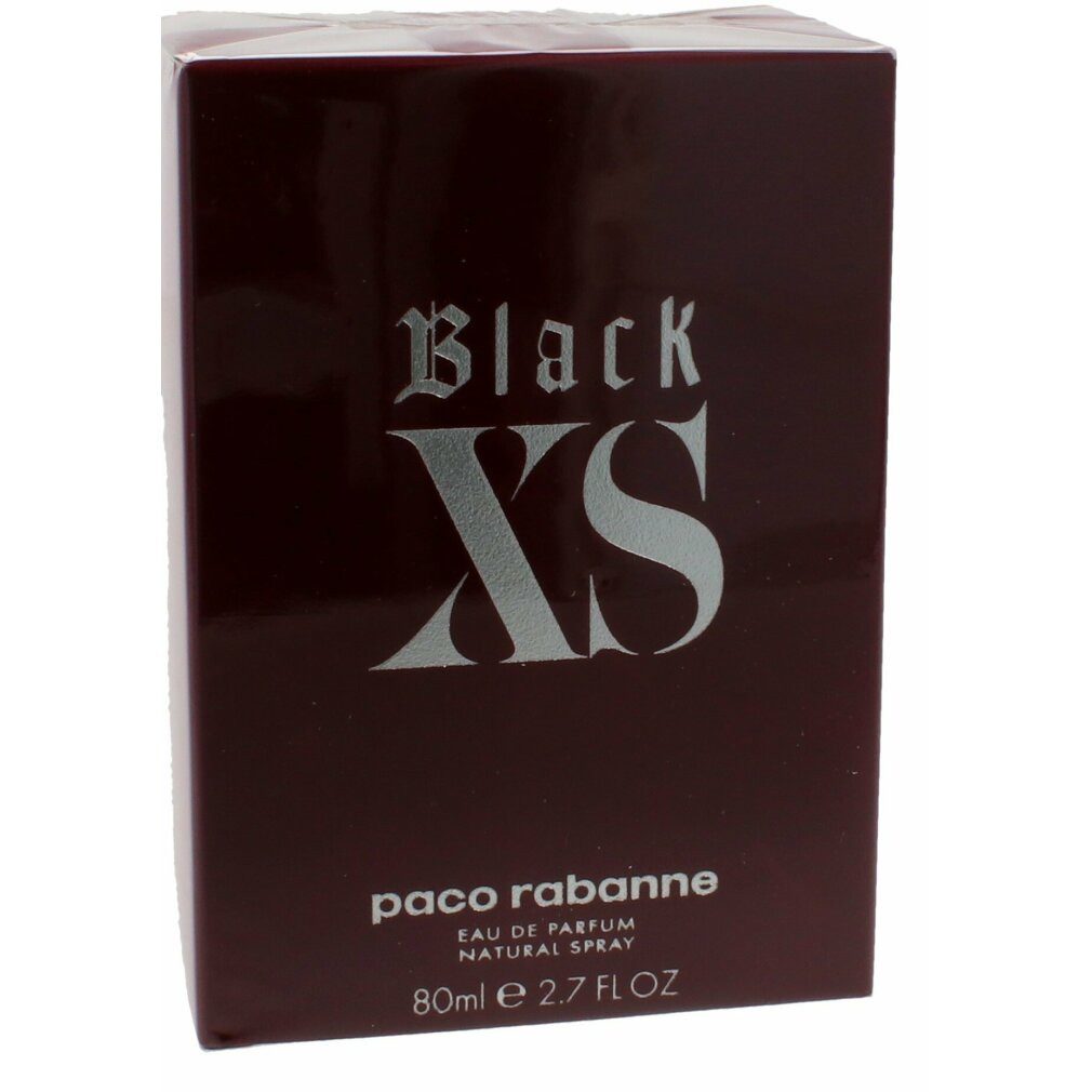 rabanne Eau de Parfum Paco Black XS für Sie Eau De Parfum Spray 80ml