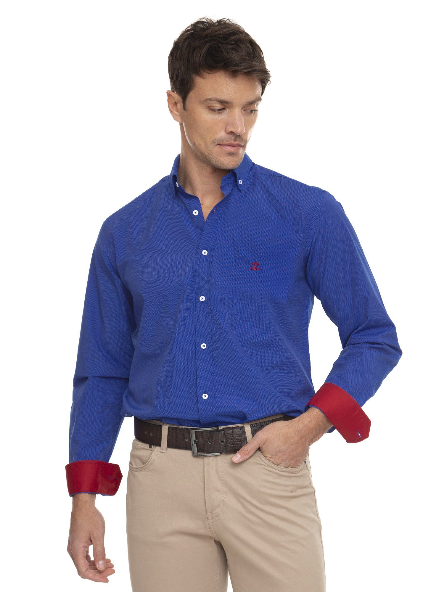 Sir Raymond Tailor Langarmhemd PATCHO (1-tlg)