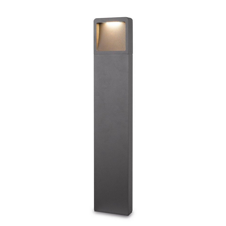 Lucande Led Pollerleuchte Leya Led Leuchtmittel Fest Verbaut Warmweiß