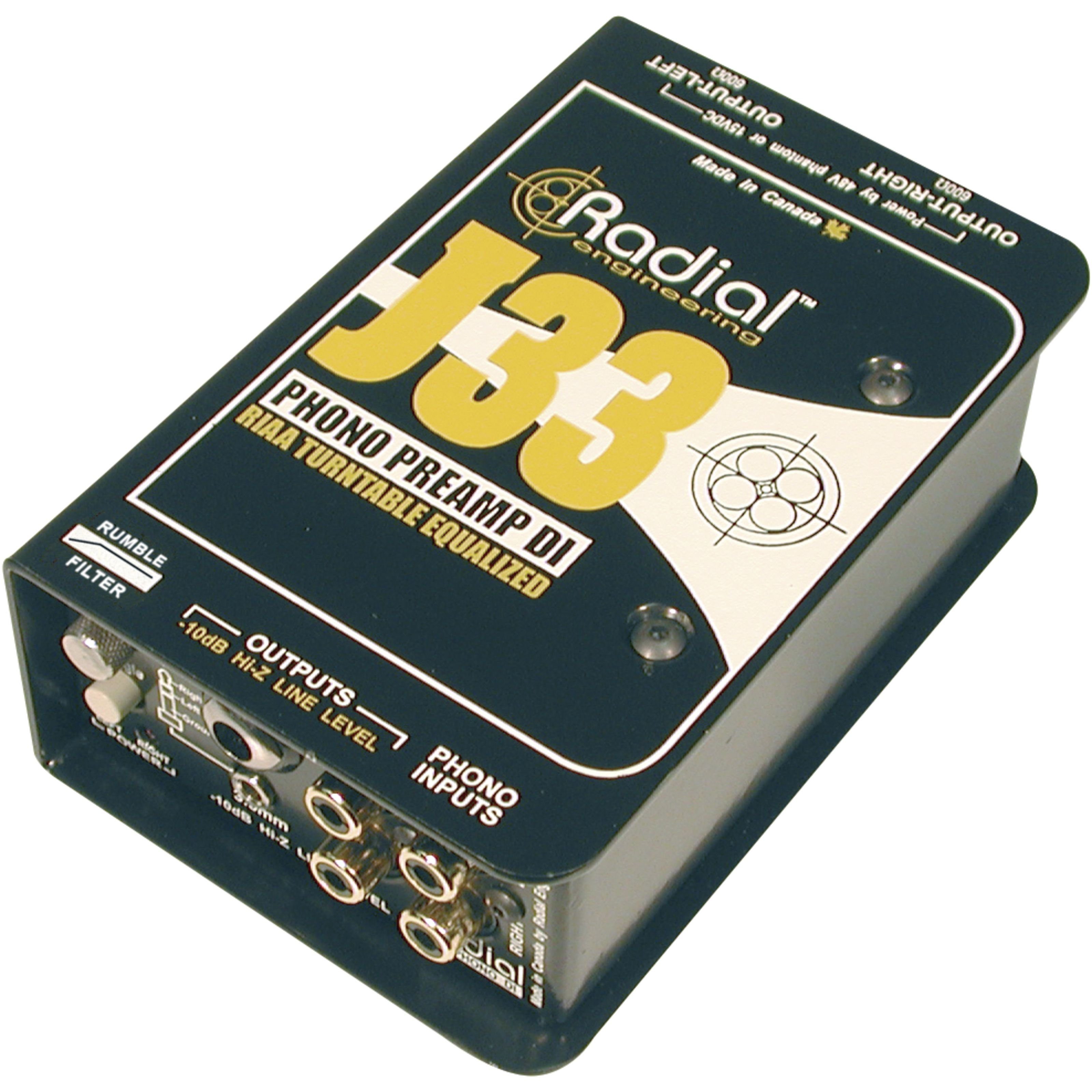 Radial Vorverstärker (J-33 - Studio Preamp)