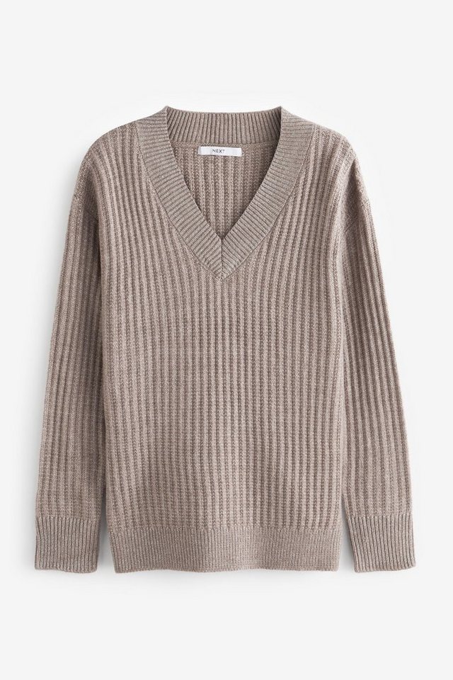Next V Ausschnitt Pullover Glitzernder Pullover Mit V Ausschnitt 1 Tlg