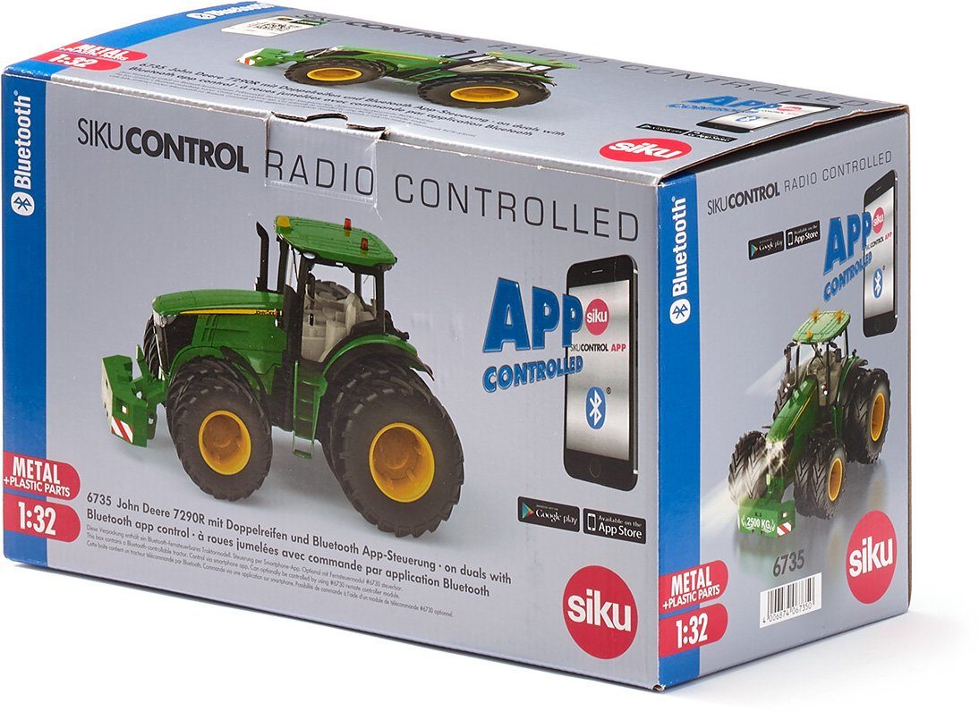 Siku RC-Traktor SIKU Control, John Deere 7290R mit Doppelreifen (6735 ...