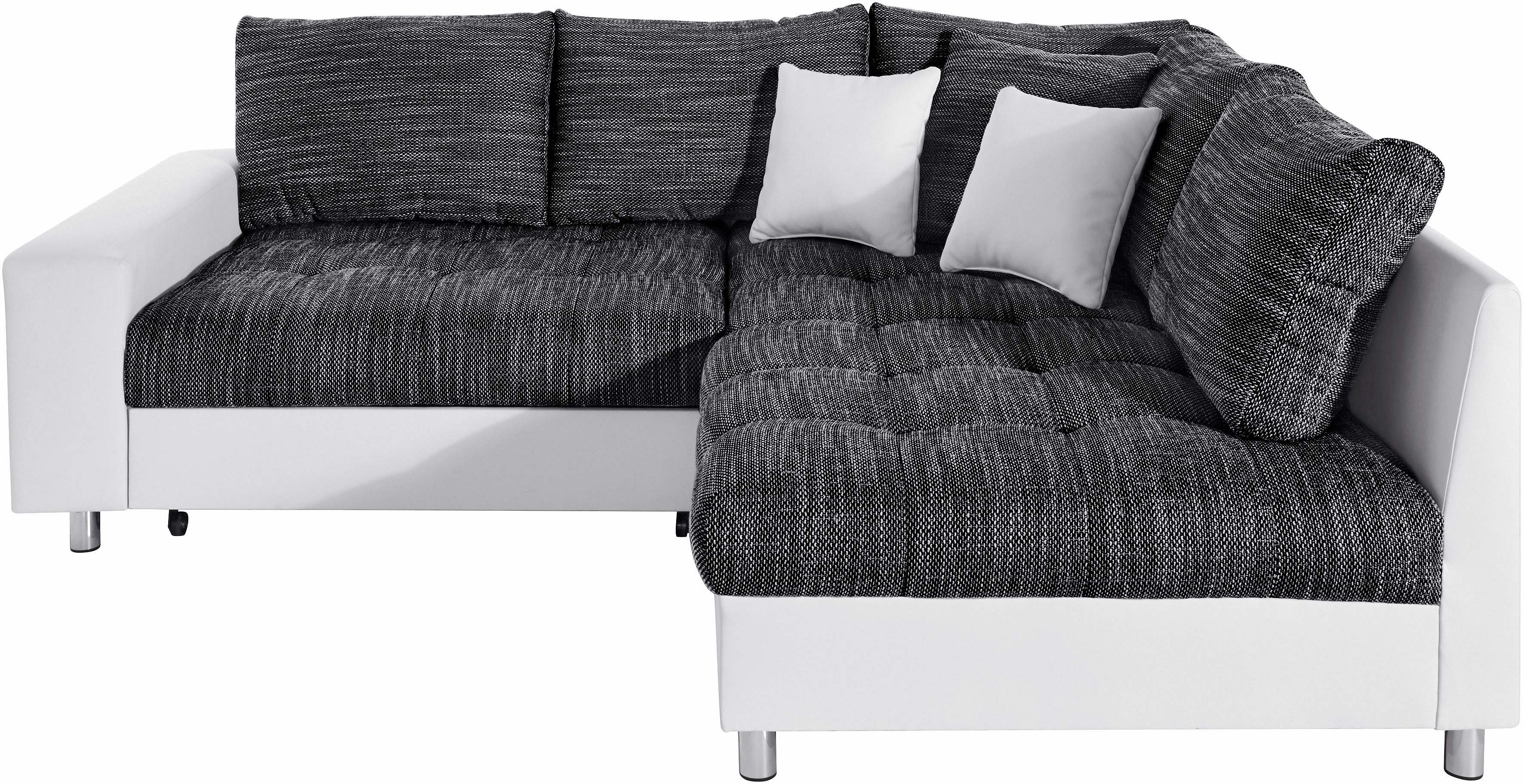 Schwarz-weiße Ecksofas online kaufen | OTTO