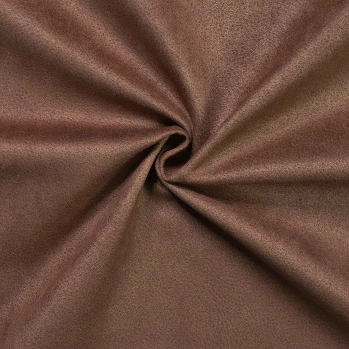Stofferia Stoff Polsterstoff Microfaser Lederoptik Teflon Alabama Braun ...