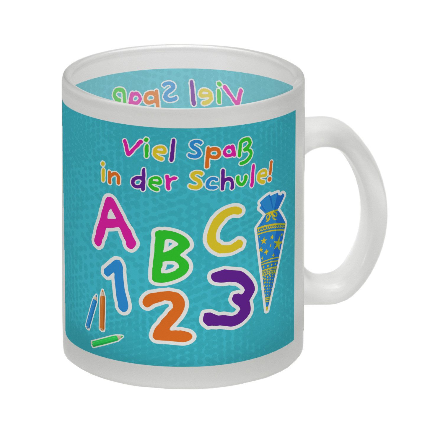 Speecheese Tasse Viel Spaß In Der Schule Glas Tasse Für Die Einschulung