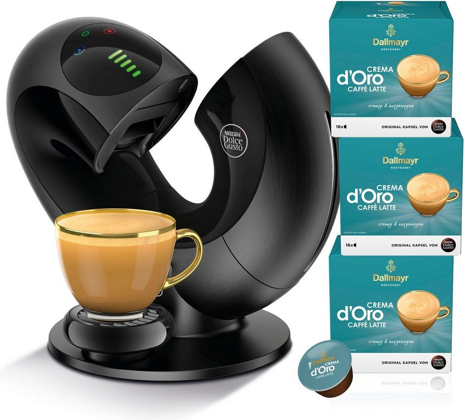 NESCAFÉ® Dolce Gusto® Kapselmaschine Eclipse EDG 737.B, mit 3 Packungen ... NESCAFÉ® Dolce Gusto® Kapselmaschine Eclipse EDG 737.B, mit 3 Packungen ...