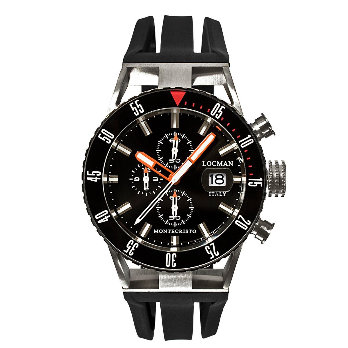 Locman Italy Chronograph, Funktionen: Chronograph, Datumsanzeige
