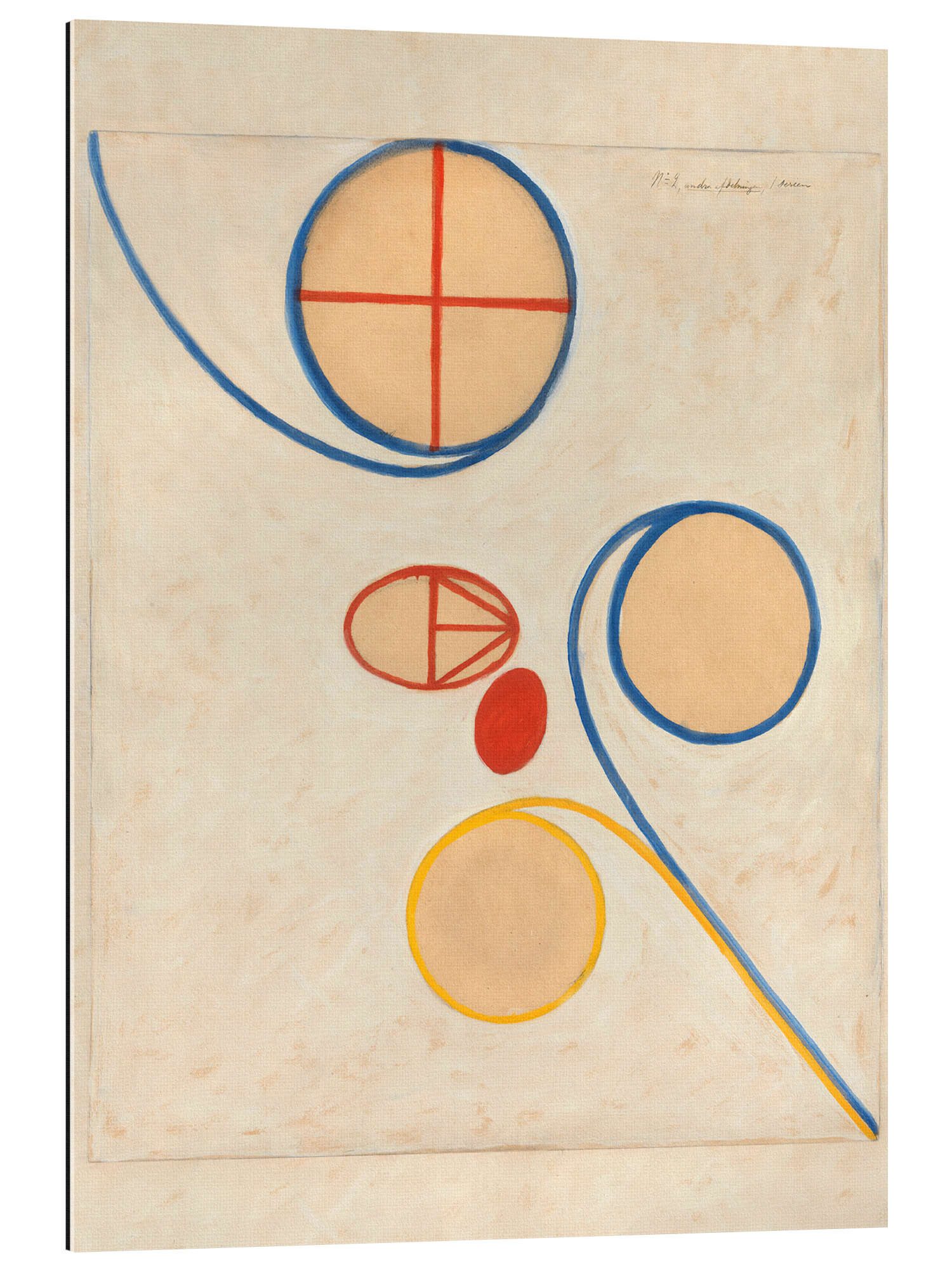 Posterlounge Xxl Wandbild Hilma Af Klint Der Siebenstern Nr 2