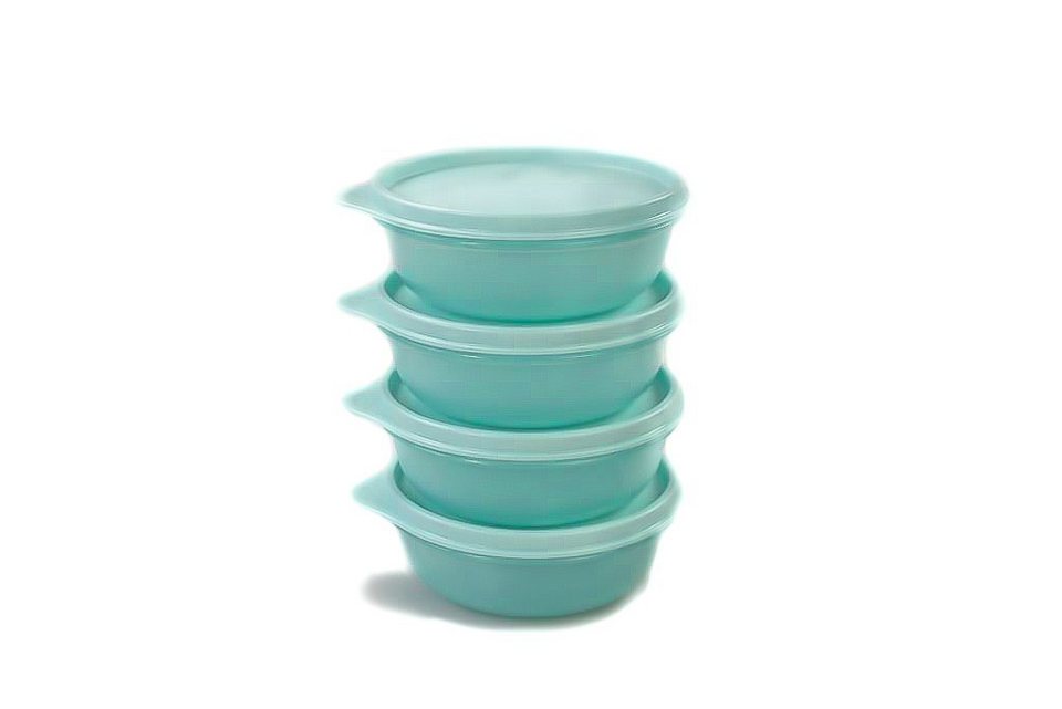 Tupperware Frischhaltedose Hit Parade 300ml Helles Türkis 4 SpÜltuch