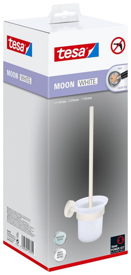 Tesa Wc Garnitur Moon Toilettenbürstenhalter Ohne Bohren 379 Cm 11