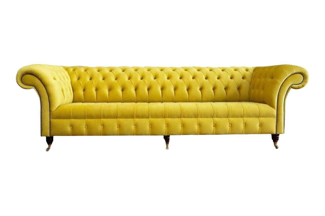 Jvmoebel Sofa Sofa Viersitzer Chesterfield Design Sofas Möbel